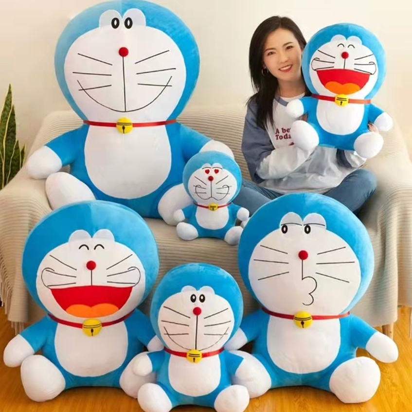 Doraemon Pillow Doll Plush Toy Bed Doll / ANAK PATUNG / 小叮噹毛绒玩具抱枕 ...