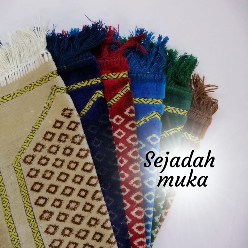 SEJADAH MUKA /SEJADAH KECIL/SEJADAH TRAVEL BY ZALEHA TEXTILES/SEJADAH ...
