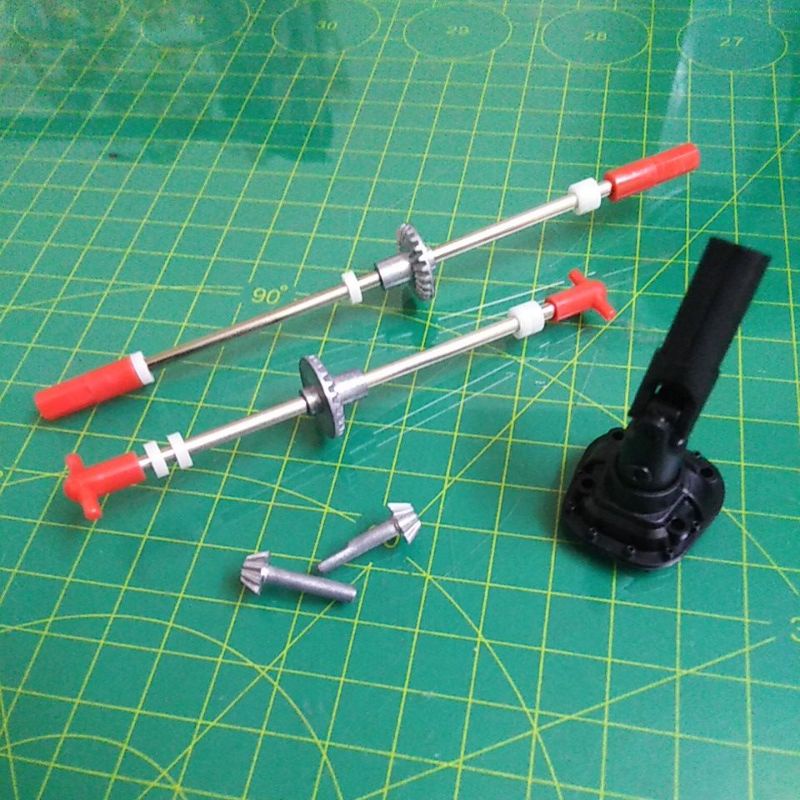 rc car mn90 99s metal axle gear bridge and shaft cover | Shopee Malaysia