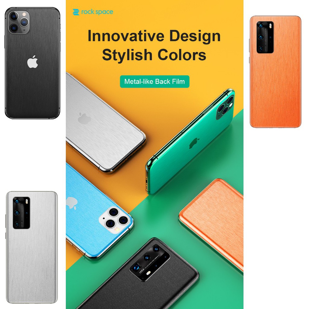 Rock Space Back Film Metal-like PVC Film浩克拉丝纹背膜保护膜 | Shopee Malaysia