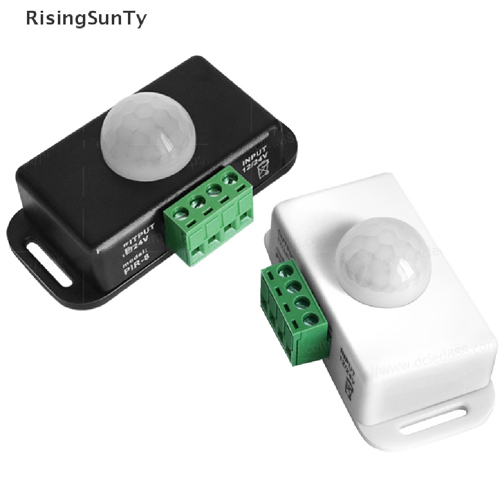 [RisingSunTy] 12V 24V Adjustable PIR Motion Sensor IR Infrared Detector ...