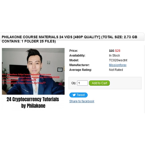 Philakone Course Materials 24 Vids [480p Quality] (Total size: 2.73 GB Contains: 1 folder 25 ...