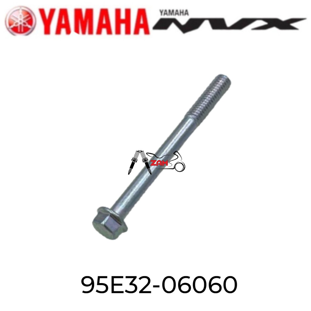 NVX 155 V1 / V2 BOLT, FLANGE DEEP RECESS & DAMPER CRANKCASE / BUSH ...