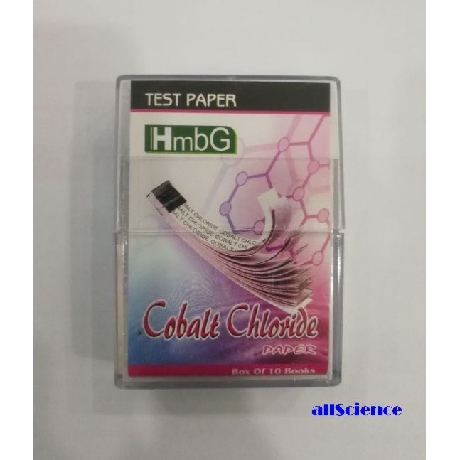 Cobalt Chloride Paper 200's | Shopee Malaysia