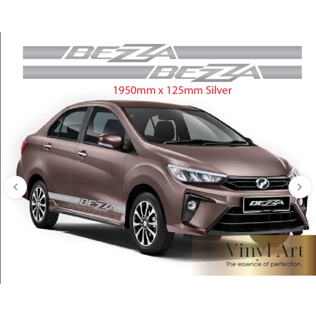 Vinyl_Art Perodua Bezza side line, Racing stripe, Car stickers, Vinyl ...