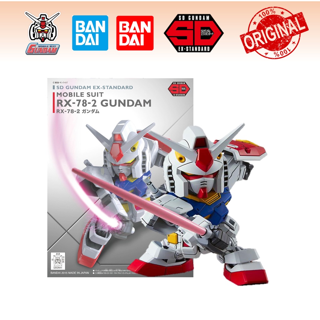 Bandai SD Gundam EX-Standard RX 78-2 Gundam (Gundam Model Kits) | Shopee Malaysia