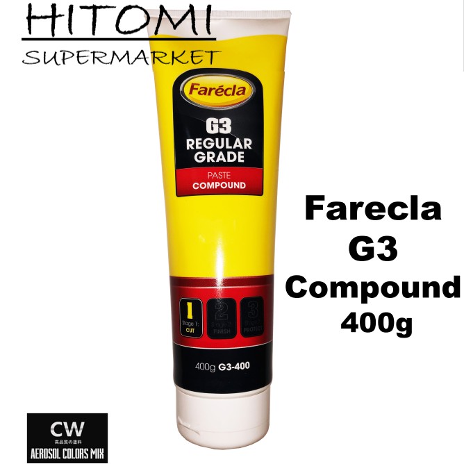 Farecla G3 Rubbing Compound Tube 400g-HITOMI | Shopee Malaysia