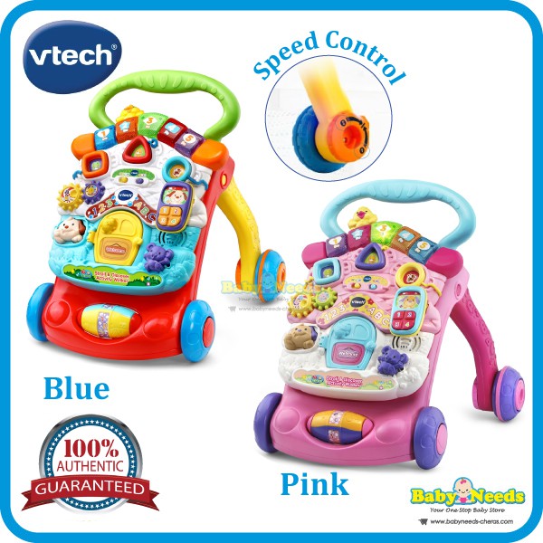 Vtech Sit-to-Stand Stroll & Discover Activity Learning Walker (Speed ...