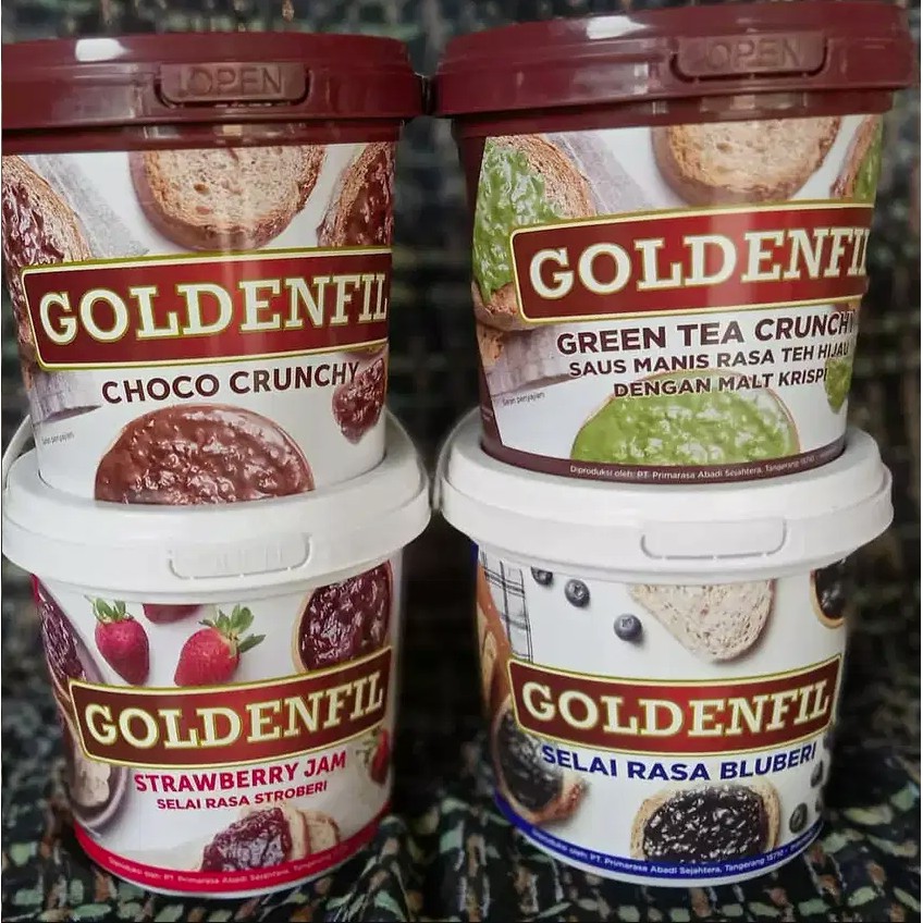 1 KG Goldenfil Jam / Chocolate Jam / Viral Jam / Donut Topping | Shopee ...