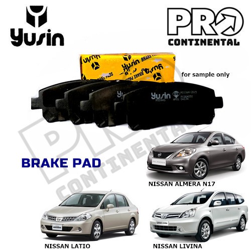 YUSIN NISSAN GRAND LIVINA L10 L11 2006-2022 LATIO C11 2007-2015 ALMERA ...