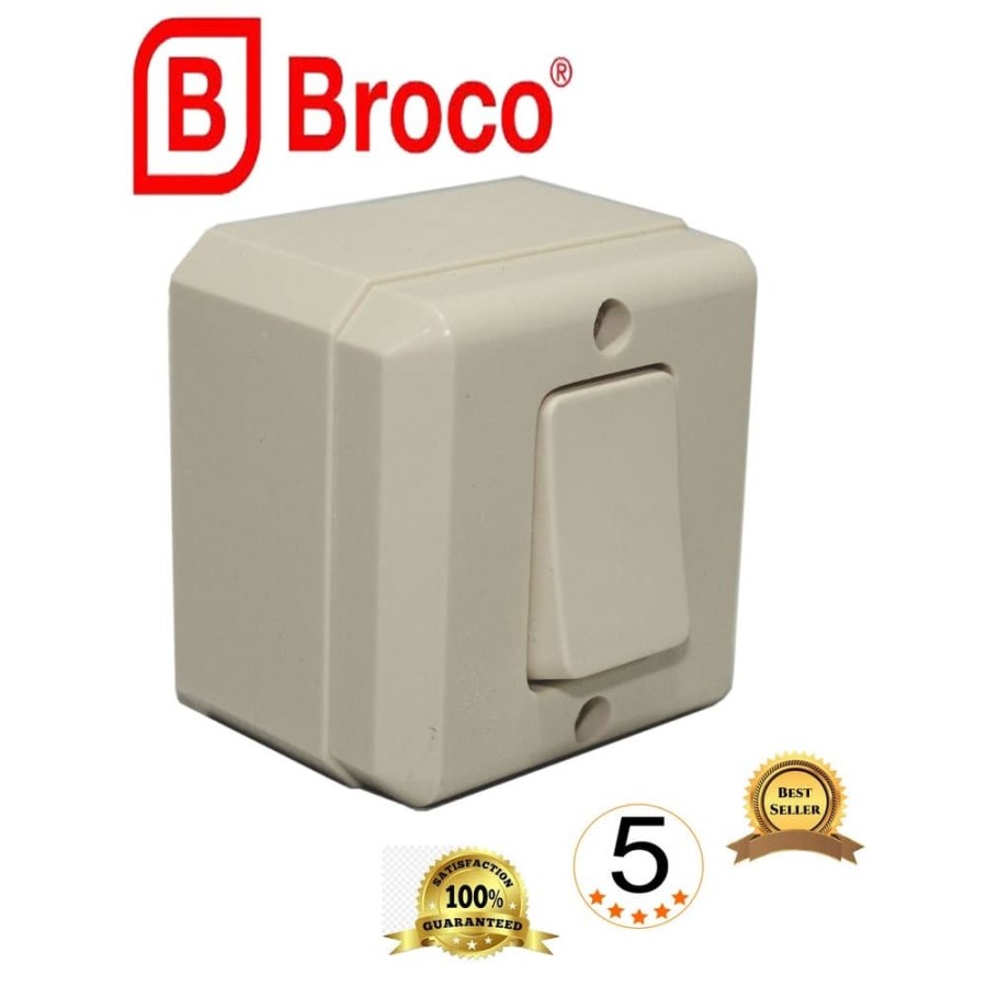 Broco Engkel Switch Ob Segi Single Switch Outbow Outboard | Shopee Malaysia