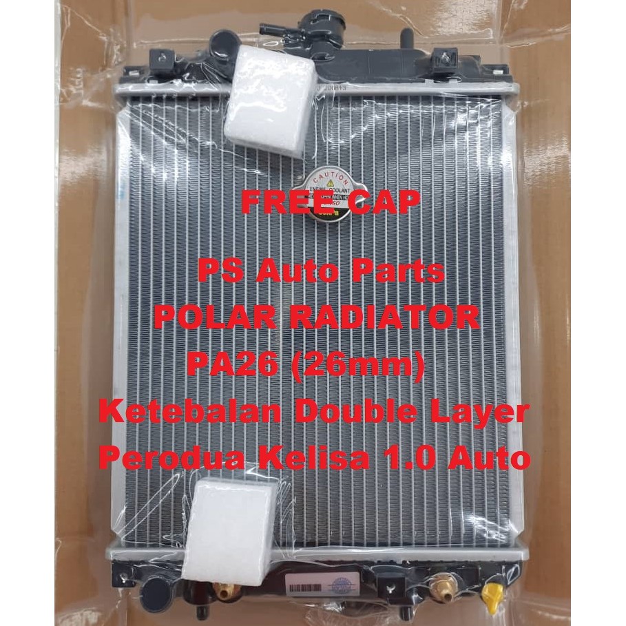 AKV Radiator Perodua Myvi Auto Tangki Air Kereta Ketebalan Double 26MM ...