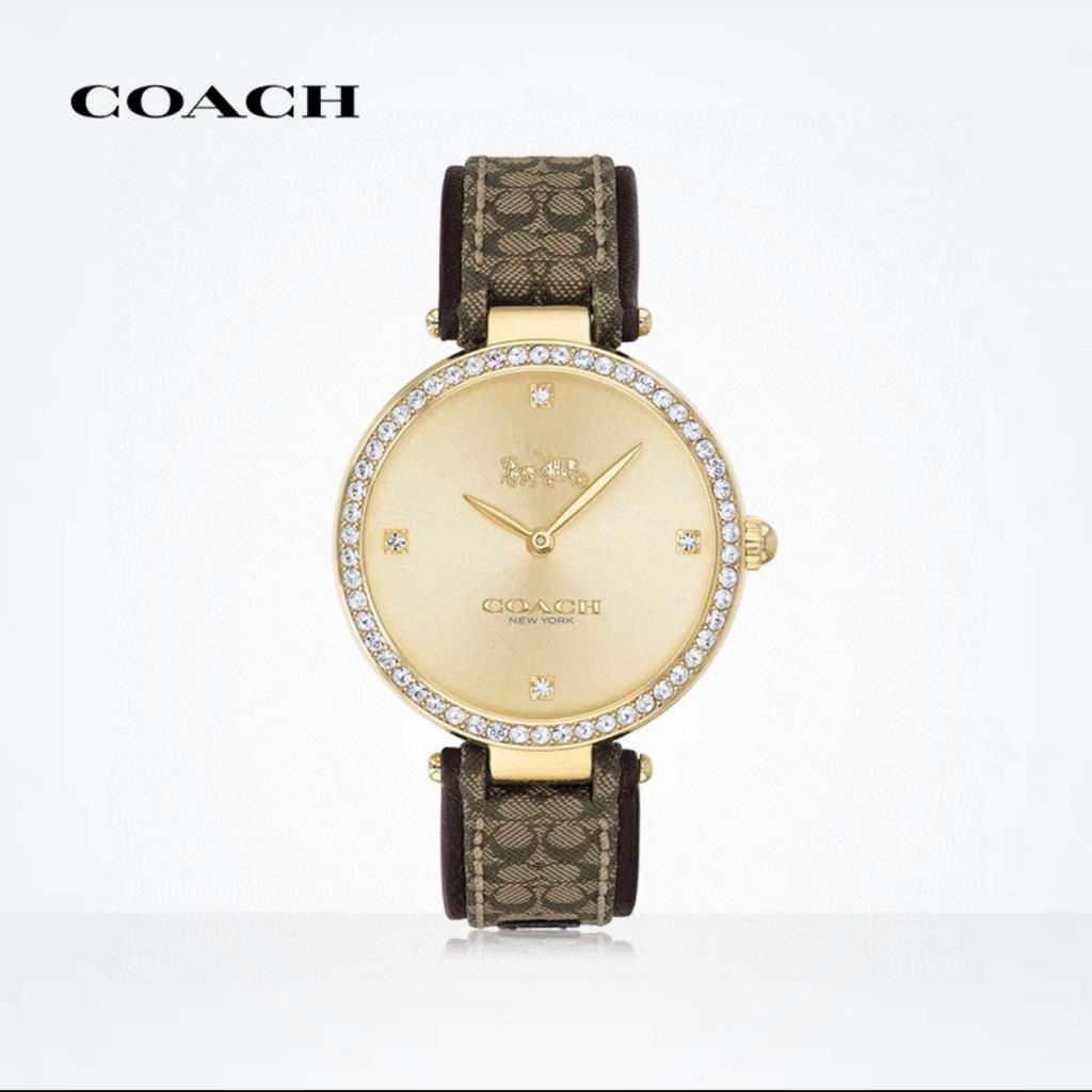 100% Original Coach Mini Boyfriend Signature Ladies Women Watches Jam ...