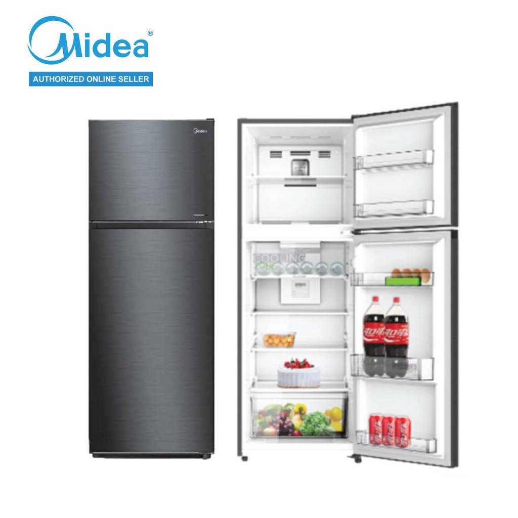 Midea Refrigerator MDRT346MTB28-MY 280L Inverter Quattro Smart Sensor Electronic Control Fridge ...