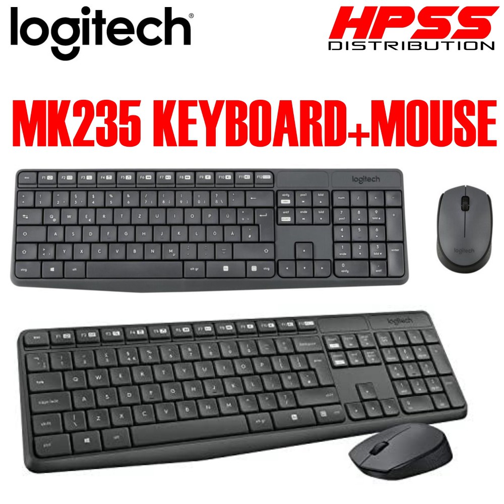 Logitech MK315 MK235 / MK270R / MK220 Wireless Keyboard and Mouse. Like ...