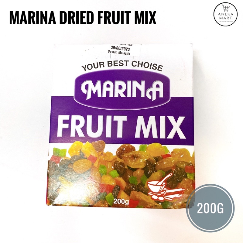 MARINA Fruit Mix/Campuran Buah Buahan/Dried Fruit Mix/Buah Campur ...
