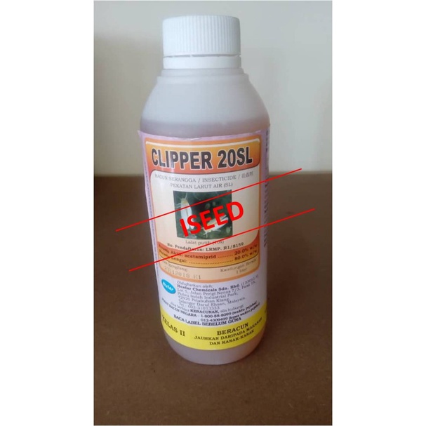HEXTAR CLIPPER 20SL 1 LITER acetamiprid 20% Racun Serangga Lalat Putih ...