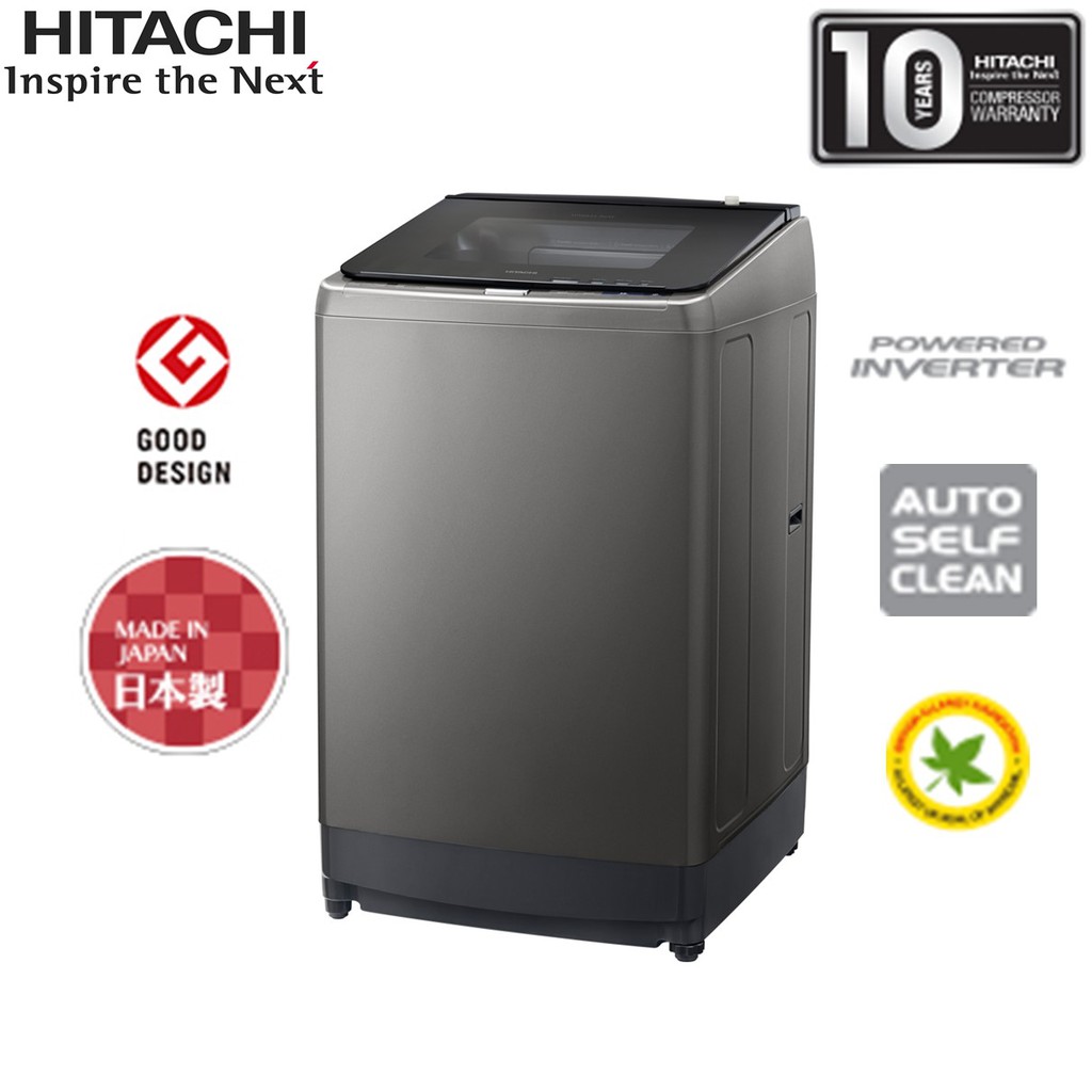 HITACHI SF160XWV 16KG Inverter Top Load Washing Machine | Shopee Malaysia