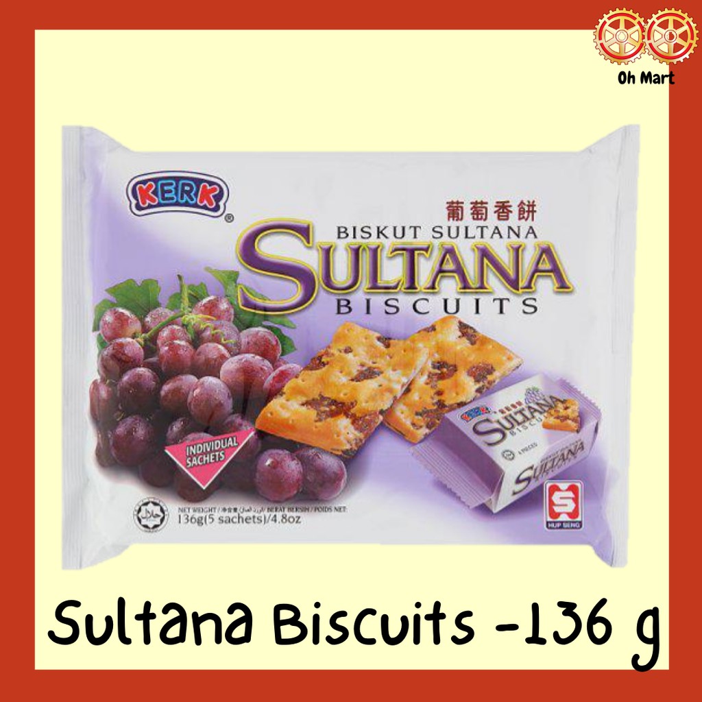 Hup Seng Biskut Sultana /Sultana Biscuits -136g | Shopee Malaysia