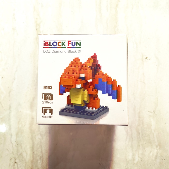 (Last One) (Special Offer) LOZ Nano Block Pokemon Charizard Micro ...