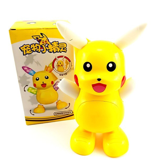 DANCING POKEMON PIKACHU ROBOT WITH LIGHTS AND MUSIC (3807A) | Shopee ...