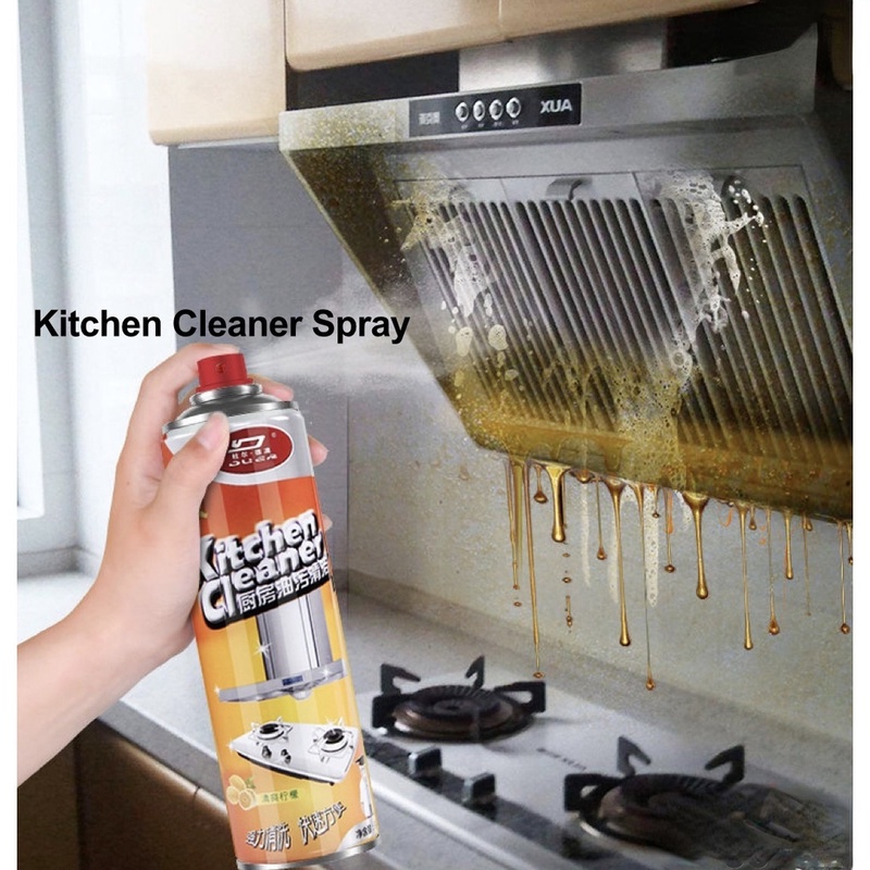 C-Mall Kitchen Spray Cleaner Kitchen Oil Stain Cleaner Remover grease ...