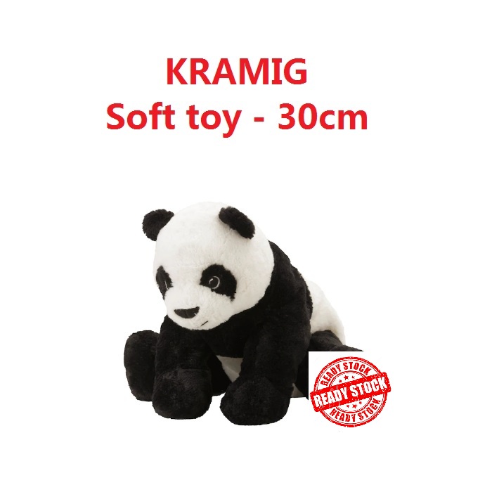 KRAMIG Soft Toy Panda 30cm 102.213.17 (Ready Stock) | Shopee Malaysia
