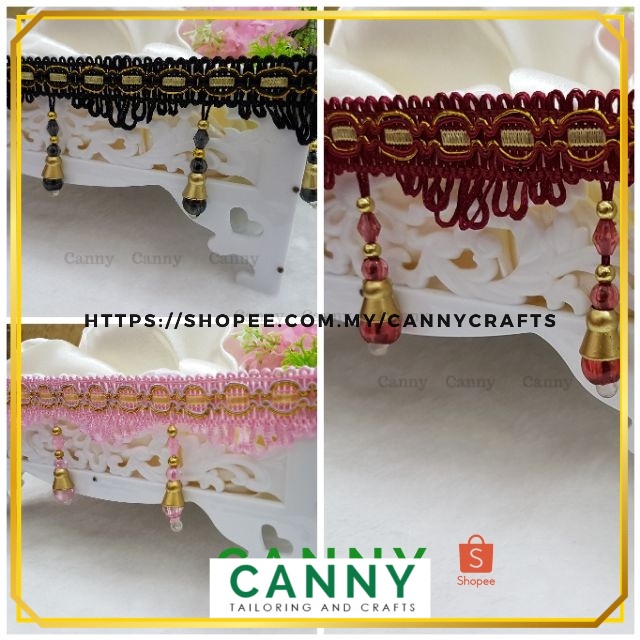 Lace Manik Untuk Hantaran / Langsir (Panjang ; 11 meters) | Shopee Malaysia