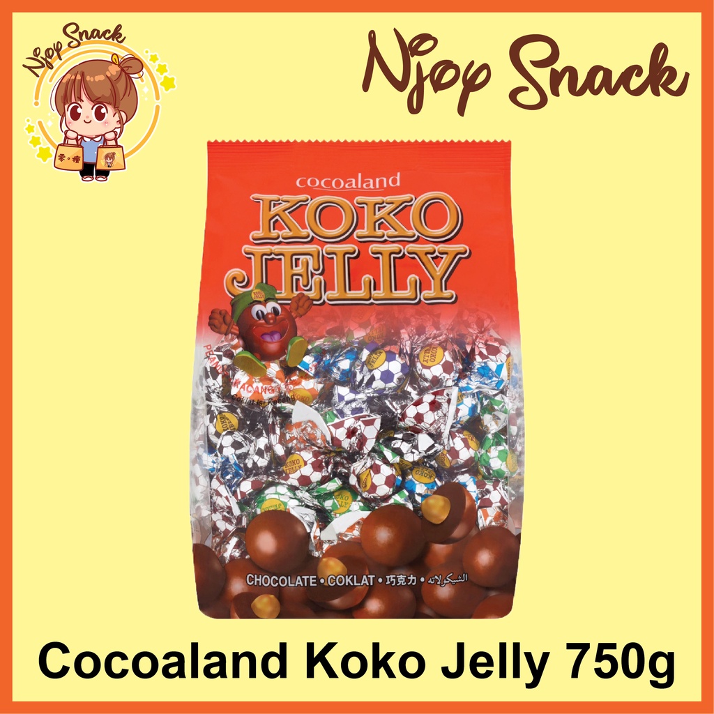 750g COCOALAND KOKO JELLY CHOCOLATE (PEANUT / RAISIN) | Shopee Malaysia