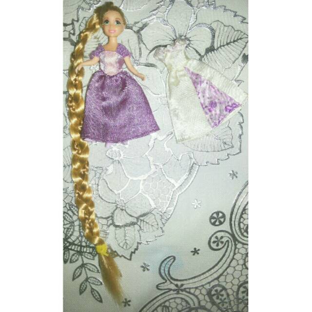 Barbie Princess Rapunzel Mini Tiny Doll Mattel Doll Shopee Malaysia