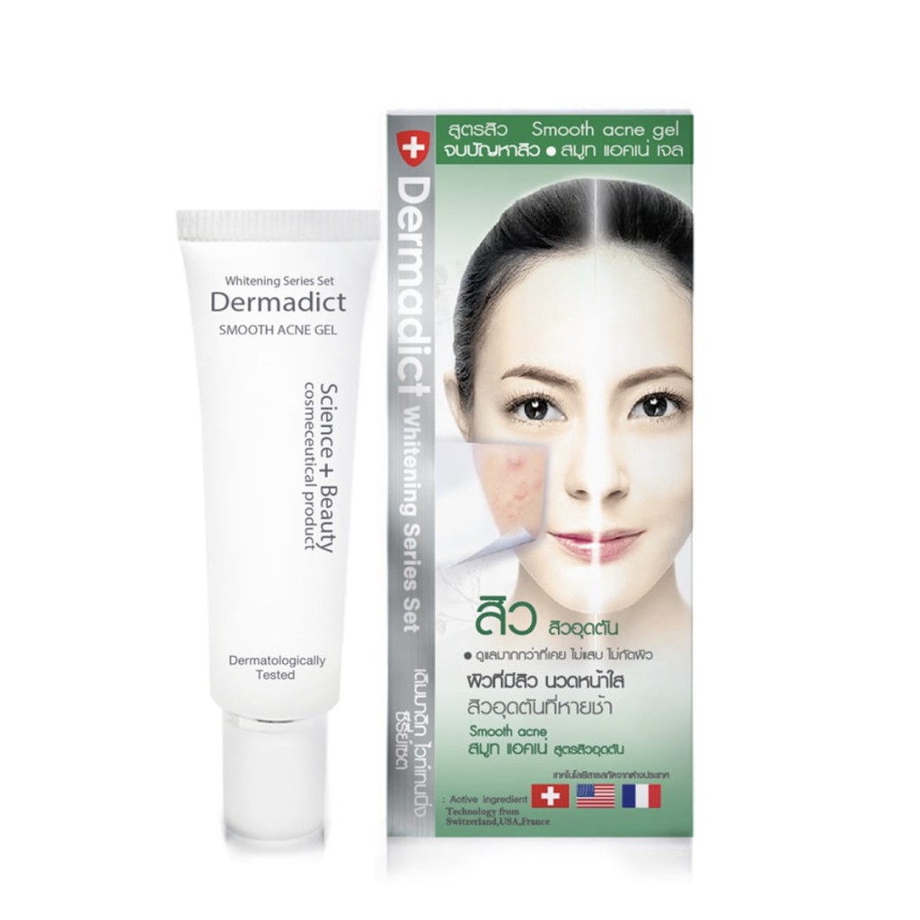 Original Madeic DERMADIC Smooth Acne Gel A12 G.smooth Collagen ...