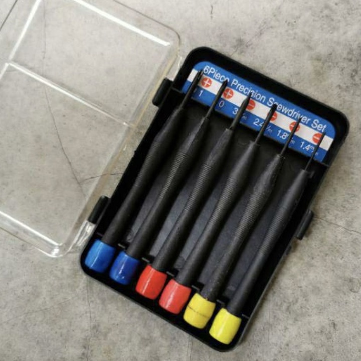 6 PCS Precision Trox Screwdriver Set with Case, Mini Screwdriver Set ...