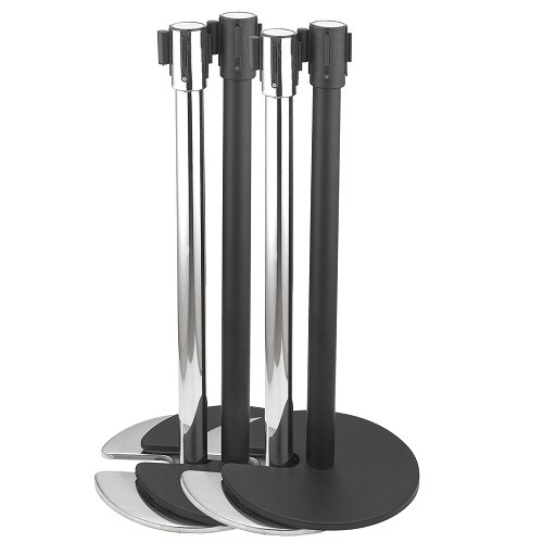 STACKABLE S.S RETRACT BELT QUEUE UP (Q-UP) STAND | Shopee Malaysia