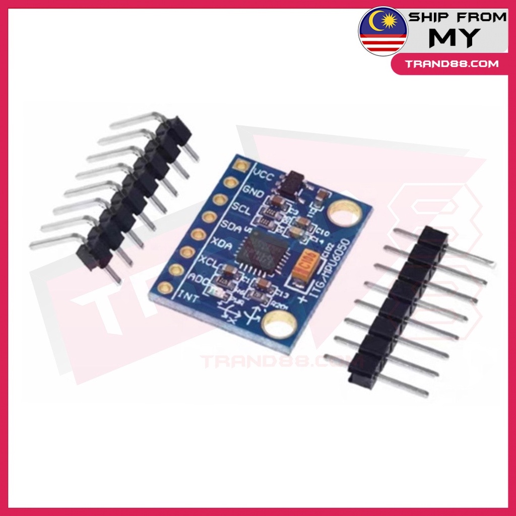 MPU 6050 GY-521 3 Axis Gyro Accelerometer Sensor Module Arduino ...