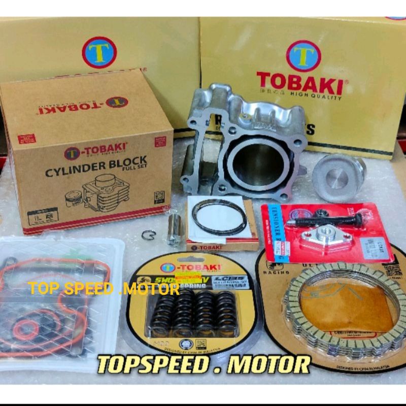 FZ150 57MM TOBAKI BLOCK RACING COMBO SET PNP LC135-4SPEED LC135-5SPEED | Shopee Malaysia