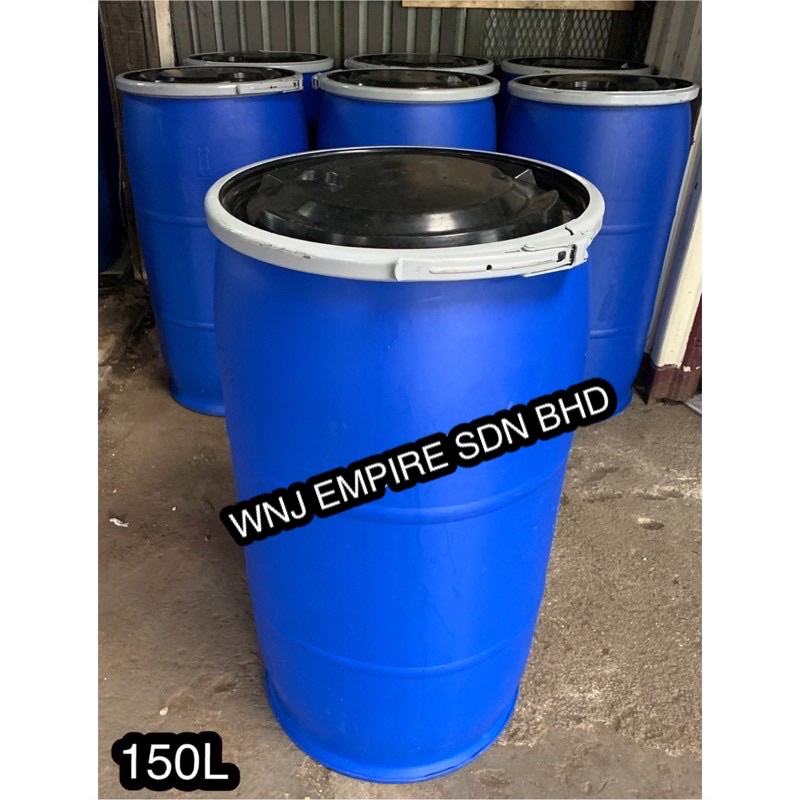 Tong Drum,Tong kosong,Tong Biru 150L | Shopee Malaysia