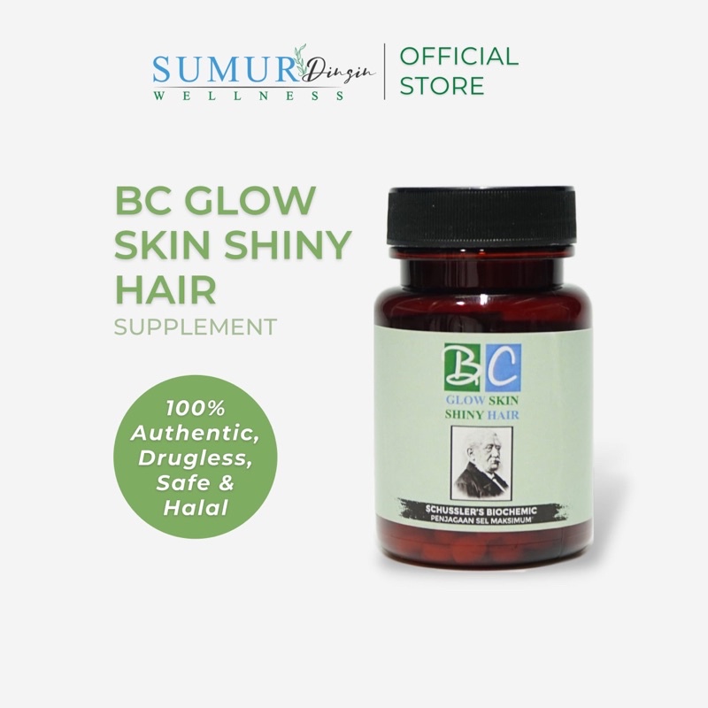 BC Glow Skin & Shiny Hair - Supplement Harian | Shopee Malaysia