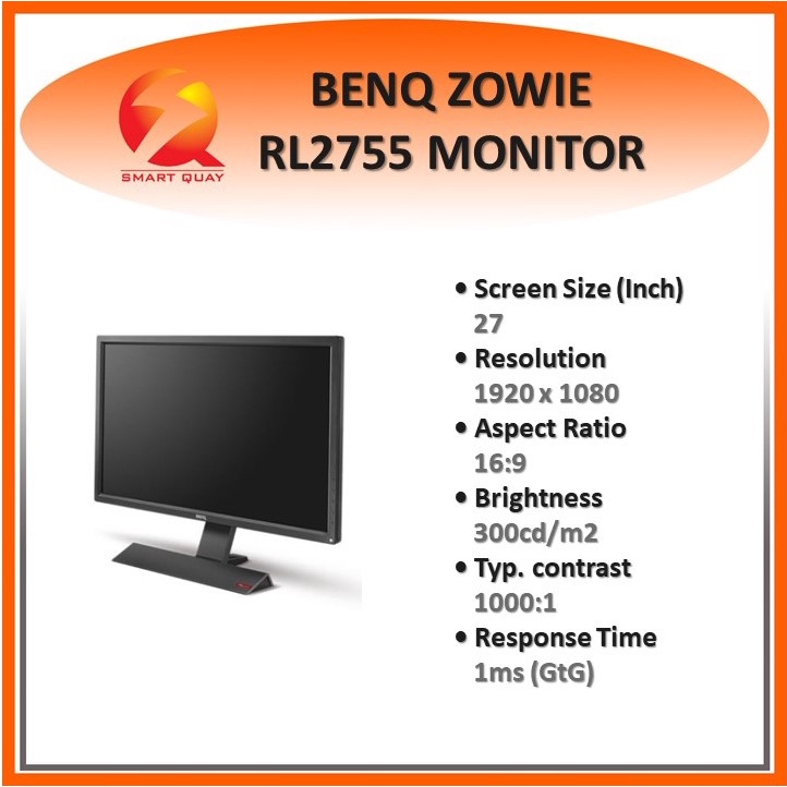 BENQ RL2755 27" MONITOR 🚨 [WITH LININGS] 🚨 (USED) | Shopee Malaysia
