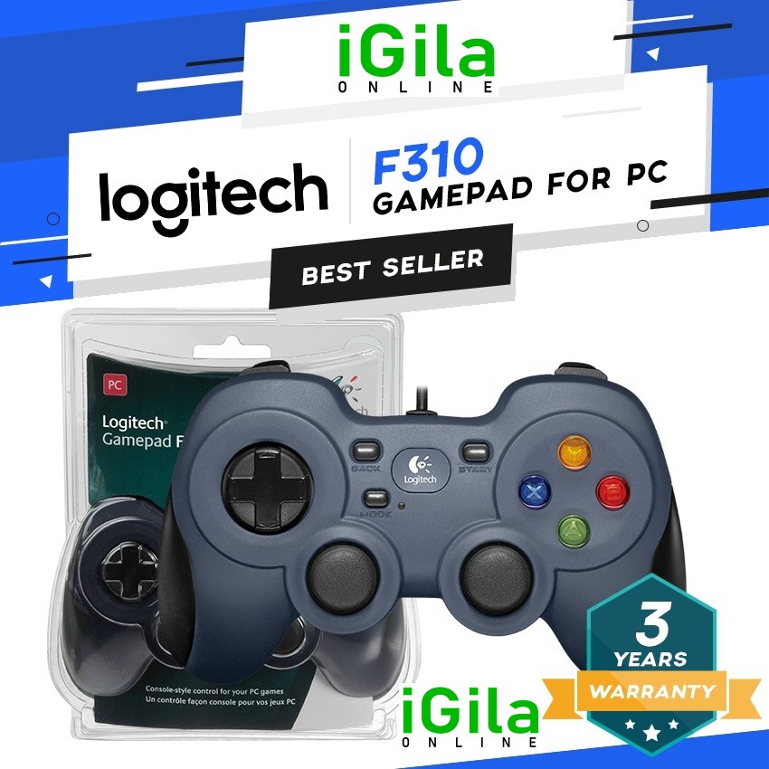 LOGITECH F310 USB GAMEPAD (FULL WARRANTY BY LOGITECH MALAYSIA) | Shopee ...