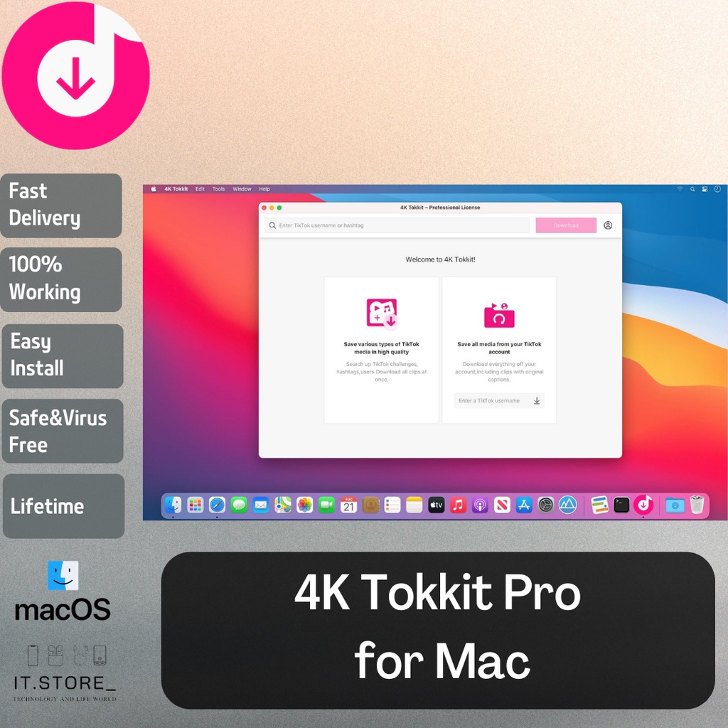 4K Tokkit Pro Lifetime for Intel and M1 Chip Apple Silicone MacOs ...