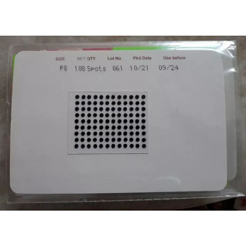 Shilpa, Sun Gold & Eyetex Pallavi Bindi/Pottu Sticker (Black/Deep Red ...