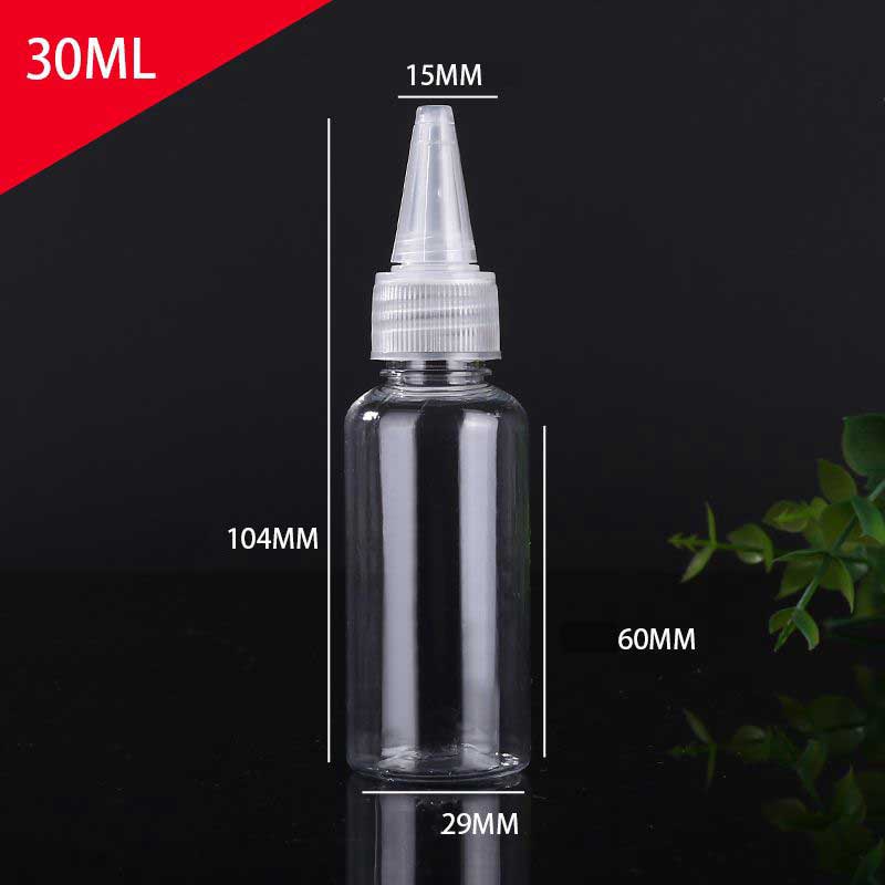 1PCS 5-120ml PET Refillable Squeeze Dropper Bottle Childproof Cap ...