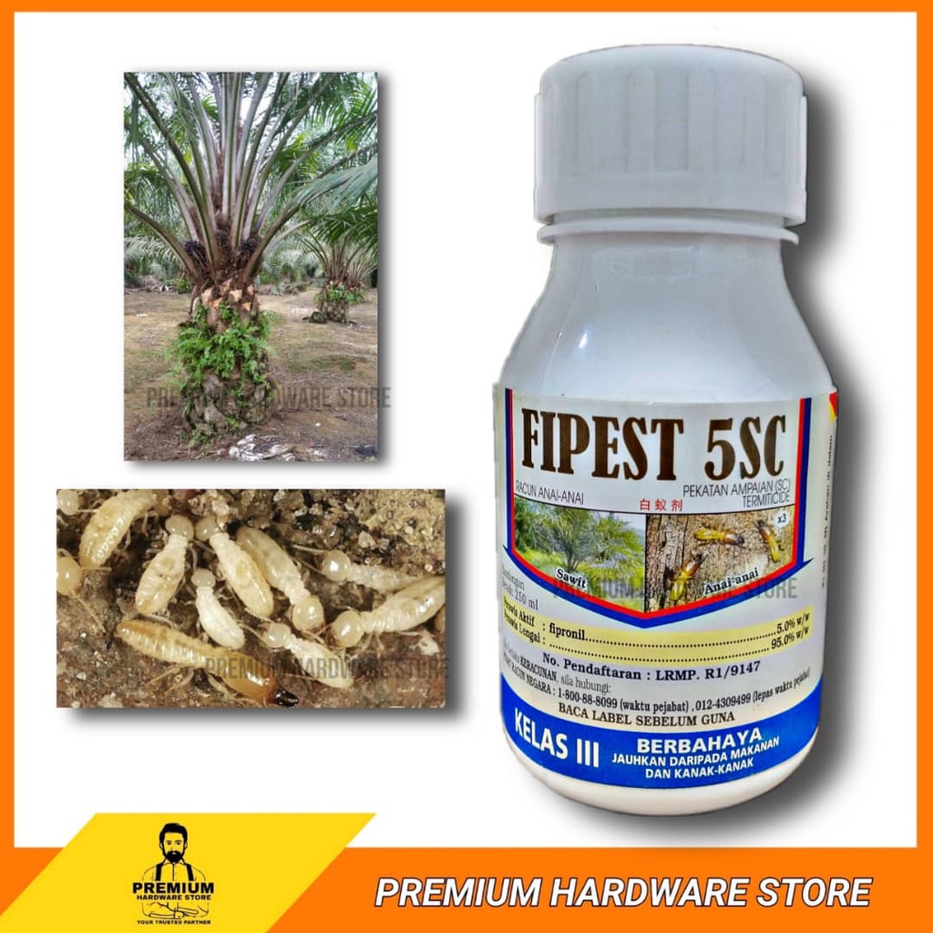 FIPEST 5SC 250ML Fipronil 5% Termiticide Termite Killer (Same As ...
