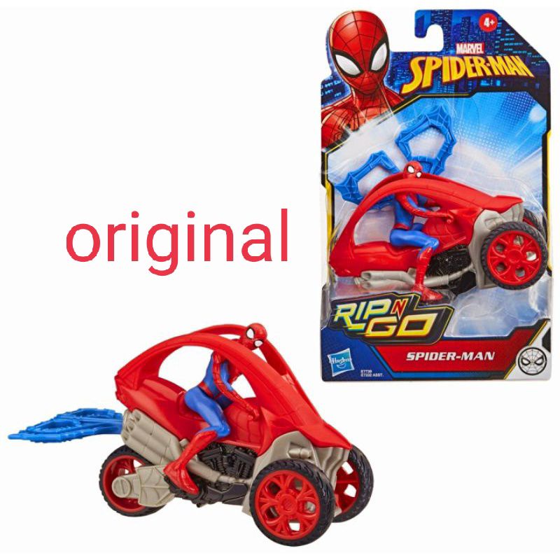 Marvel Spider Man Rip N go Spider Man Stunt Vehicle | Shopee Malaysia