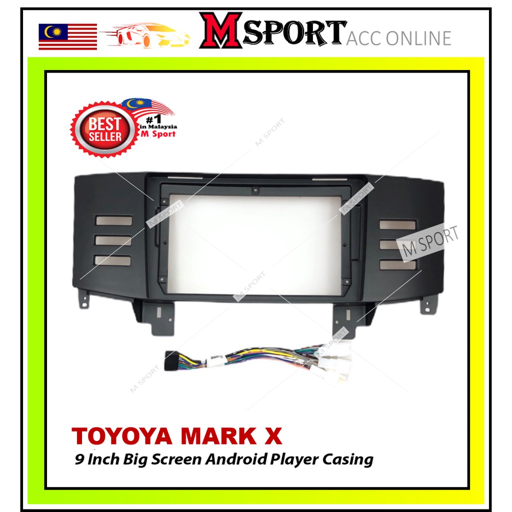 TOYOTA MARK X 2005-2009 9'' INCH Android Player MARK-X Casing With ...