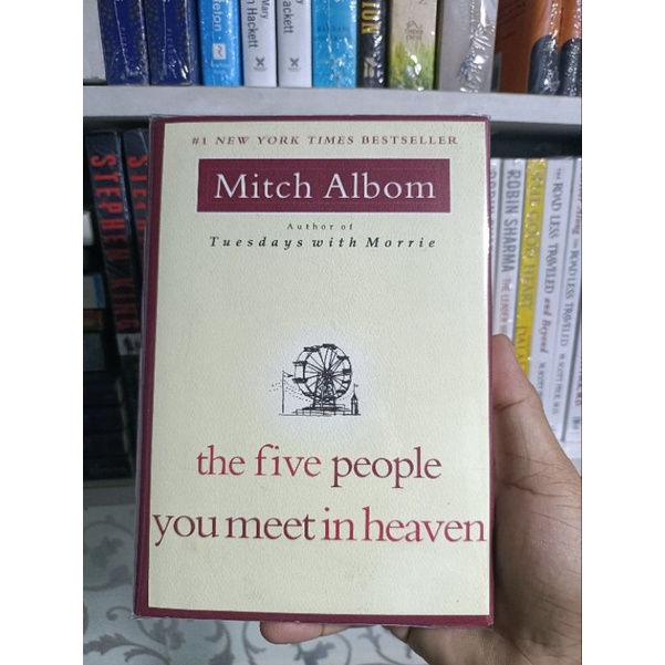 THE FIVE PEOPLE YOU MEET IN HEAVEN by MITCH ALBOM (HARDCOVER) | Shopee ...