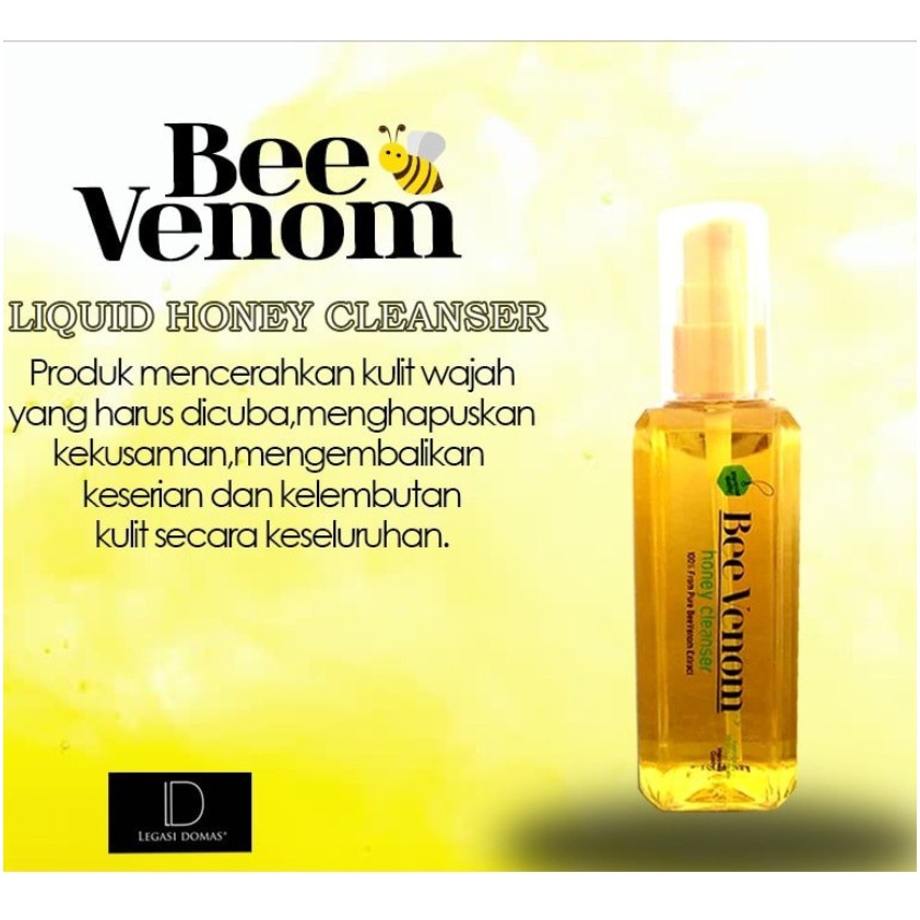 BEE VENOM HONEY CLEANSER (100% PURE BEEVENOM EXTRACT) 100ML & SET 4IN1 ...
