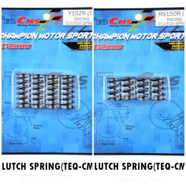 Y15ZR/RS150/LC TEQ CMS RACING CLUTCH SPRING | Shopee Malaysia
