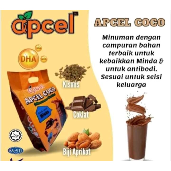 APCEL COCO (MINUMAN COKLAT BERKHASIAT) | Shopee Malaysia