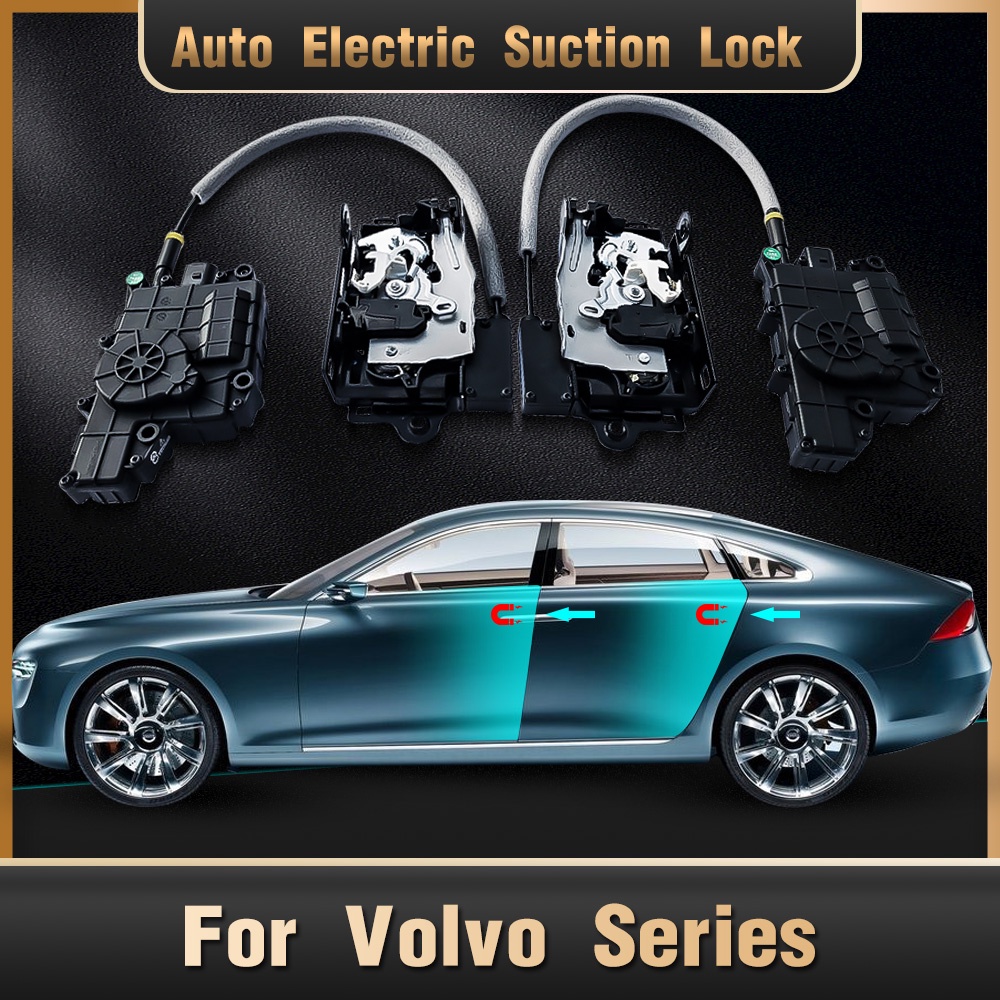 Sinairyu Smart Auto Car Electric Suction Door Lock for Volvo S60L S60 XC60 Automatic Soft Close ...